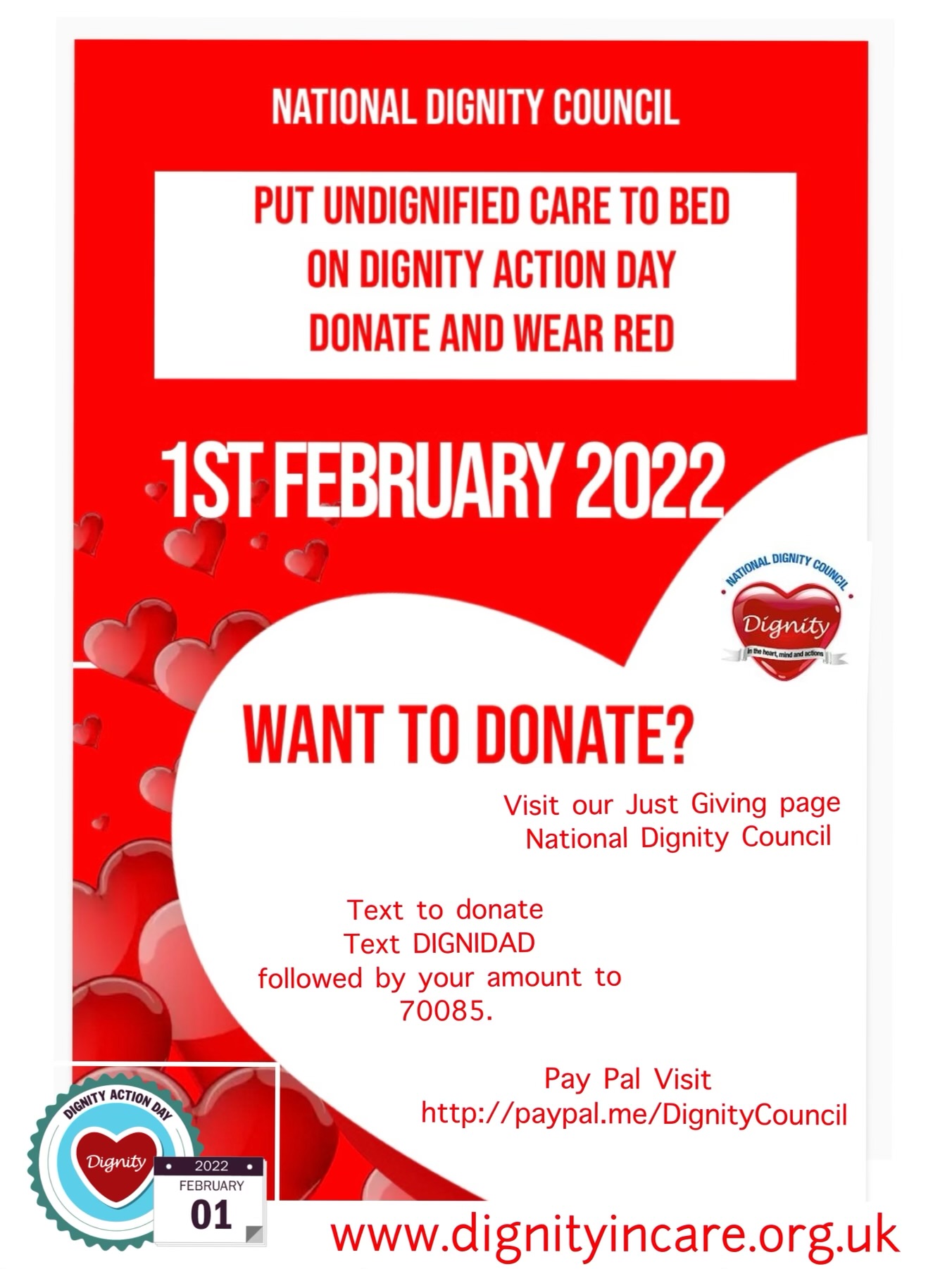 Dignity Action Day Flyer - Latest Resources - Resources - Dignity in Care